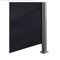 Quality Polyester Sail Material Outdoor Side Shade Privacy Fence with Retractable Side for sale