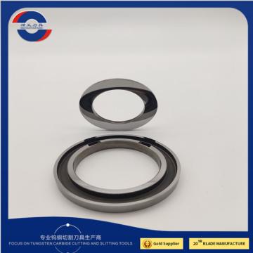 Cemented Carbide Slitter Blades Ring Inlaid Bottom Knife 250x188x25mm