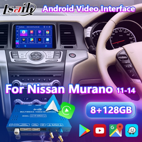 Quality Lsailt Android Carplay Multimedia Video Interface for 2010-2014 Nissan Murano for sale