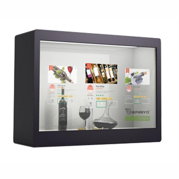Quality 44 Inch Transparent Lcd Refrigerator , Vending Machine With Lcd Screen for sale