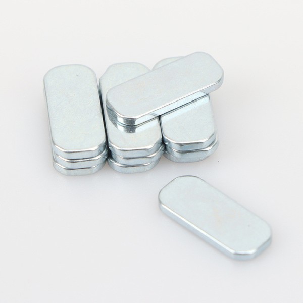Quality NdFeB rare earth magnet square runway high tempreture resistant Zn coating strong magnet for sale