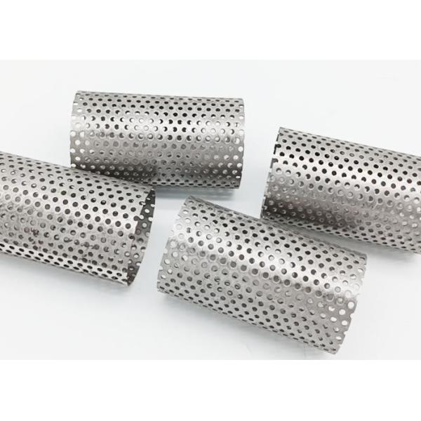 Quality Aperture 4mm Diameter 85mm Perforated Metal Pipe Height 153mm for sale