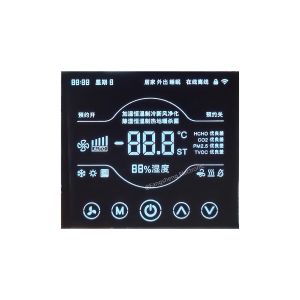 Quality Custom VA Monochrome LCD Displays For Thermostat VA Negative Monochrome Segment for sale