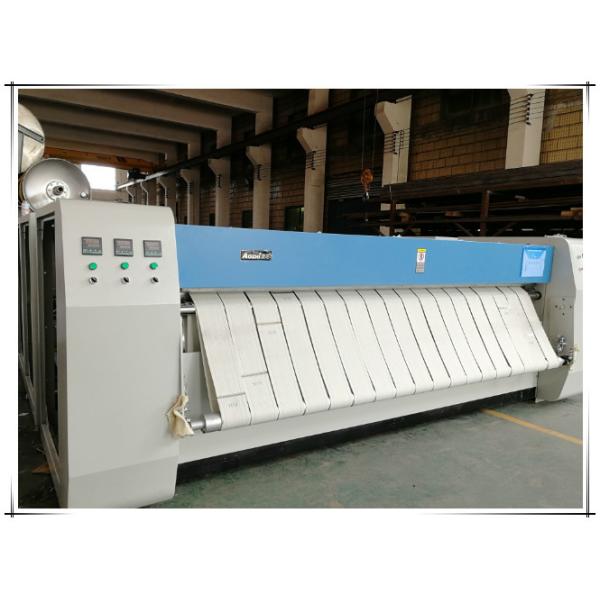 Quality Automatic Commercial Flat Work Ironer Machine For Hotel / Laundry / Hospital for sale