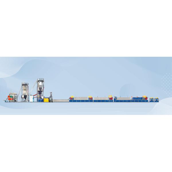 Quality 0.4-1.2mm Thickness PET Strap Making Machine GUGAO Motor Pet Tape Making for sale