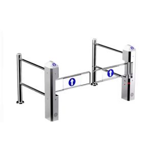 Quality Mirror Stainless Steel Radar Infrared Induction Automatic Swing Turnstile for sale