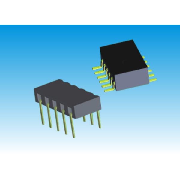 Quality Female Header Side Entry Singe Row SMT Type For Pcb Board 2.00mm Pitch for sale