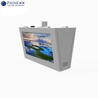 Quality 22inch Bus Stop Digital Signage 1500nits Vandal Resistance Pipe Hanging for sale