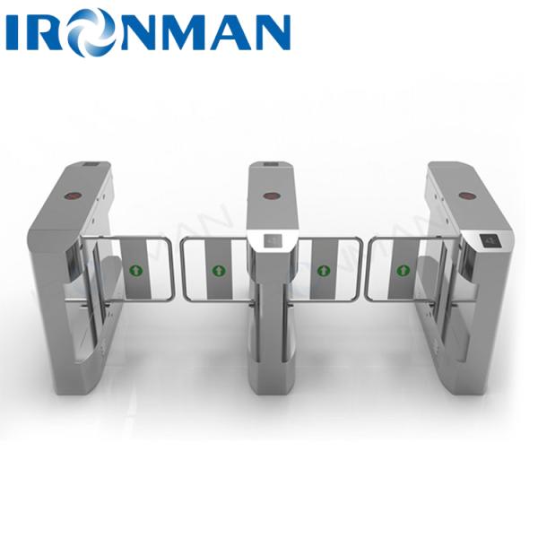 Quality Arc Bevel Automatic Swing Gate Turnstile 1200*280*980mm For Enterprises for sale