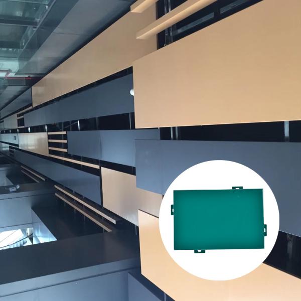 Quality Environmental Friendly Aluminum Veneer Panel For Cladding Wall Decoration for sale