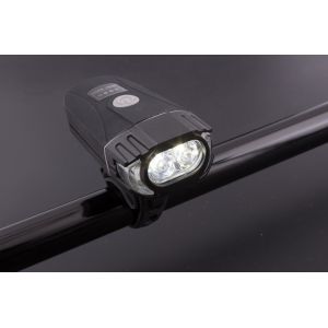 Quality 1500mAh 500LM Front Rechargeable Bicycle Light Aluminum USB Charging for sale