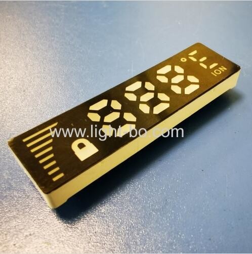 Quality Ultra Thin Customized White Color 7 Segment LED Display Common Anode For for sale