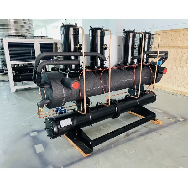 Quality 50Tr Water Cooled Scroll Type Chiller designed with advanced scroll compressors ensuring smooth operation and long service life for sale