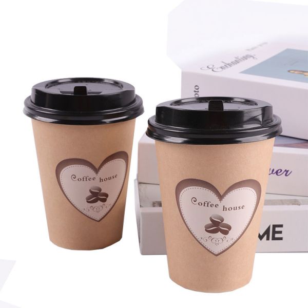 Quality Die Cut Food Packaging Sticker for Coffee Paper Cup Logo Custom 60ml 80ml for sale