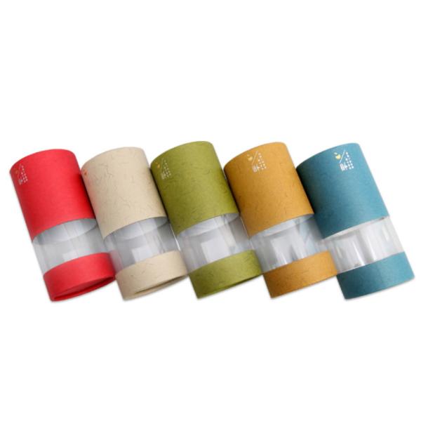 Quality Recyclable Printed Packaging Paper Tube Round Paper Can Custom Size Tubes with for sale