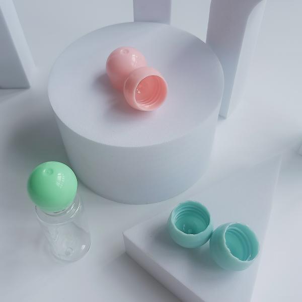Quality Recyclable 18mm Colorful Globular Screw Plastic Cap For Bottle Custom Order for sale