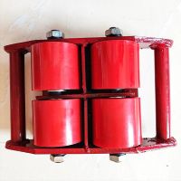 Quality 3500 W Heavy Duty Cargo Trolly Trailer Machine Dolly Skate Movers with Turn for sale