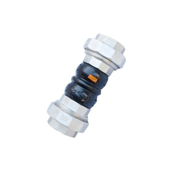 Quality Union EPDM Thread Connected Pipe Coupling Sphere Rubber Expansion Joints for sale