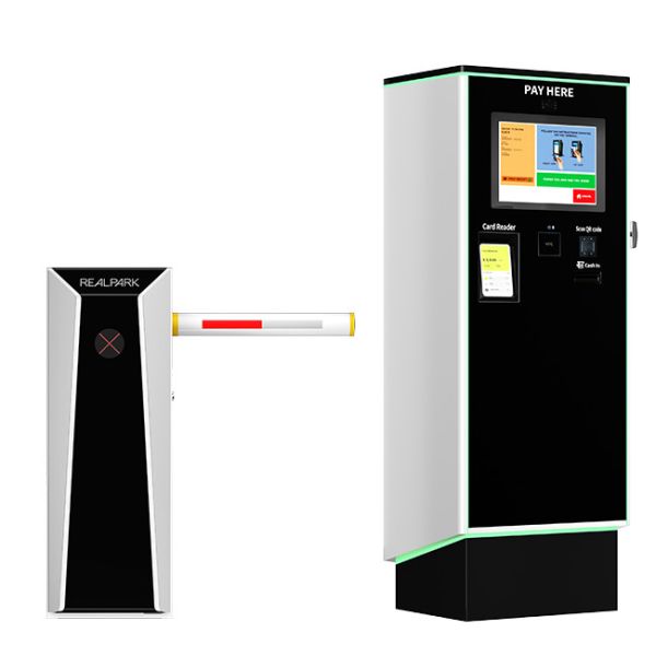 Quality Touchless Parking Pay Station with 19.1" Auto Payment Display for Parking System for sale