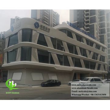 Quality External Cladding Solid Aluminum Panel PVDF Coating Durable Weather Proof for sale