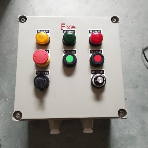 Quality IP65 Exd Station Control Panel Box Closed Hazardous Distribution Box Station for sale