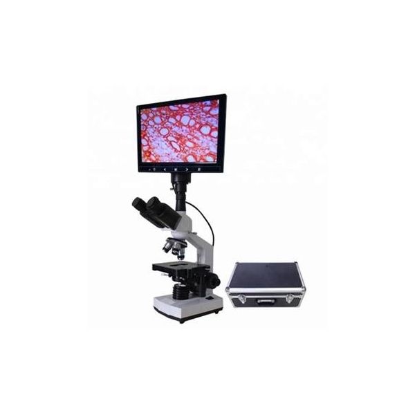Quality LCD Microscopy Biology Discussion WF10X 400X Bright Field Microscope Biology for sale