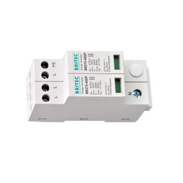 Quality Type 2 And Type 3 Spd 275V Surge Arrester 3- Pole + NPE 40kA Combination for sale