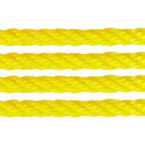 Quality 3 Strands Plastic PP Polypropylene Rope Twisted Fishing Net Rope Packaging for sale