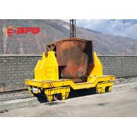 Quality High Temperature Proof Ladle Transfer Trolley Molten Steel Transport for sale