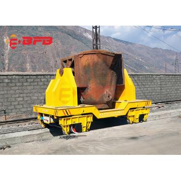 Quality High Temperature Proof Ladle Transfer Trolley Molten Steel Transport for sale