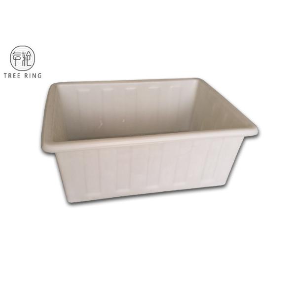 Quality K350L Open Top Large Aquaponics Fish Tank With Rectangular / Square Shape LLDPE for sale