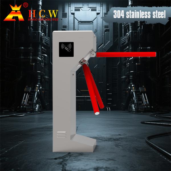 Quality HCW SS 316 304 Waist Height Tripod Turnstile Gate Automatic Security Access Control for sale