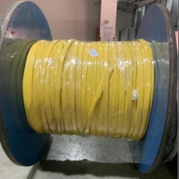 Quality 30mm Waterproof Yellow Heat Shrink Tubing , 1kv Insulation Sleeving Electrical for sale