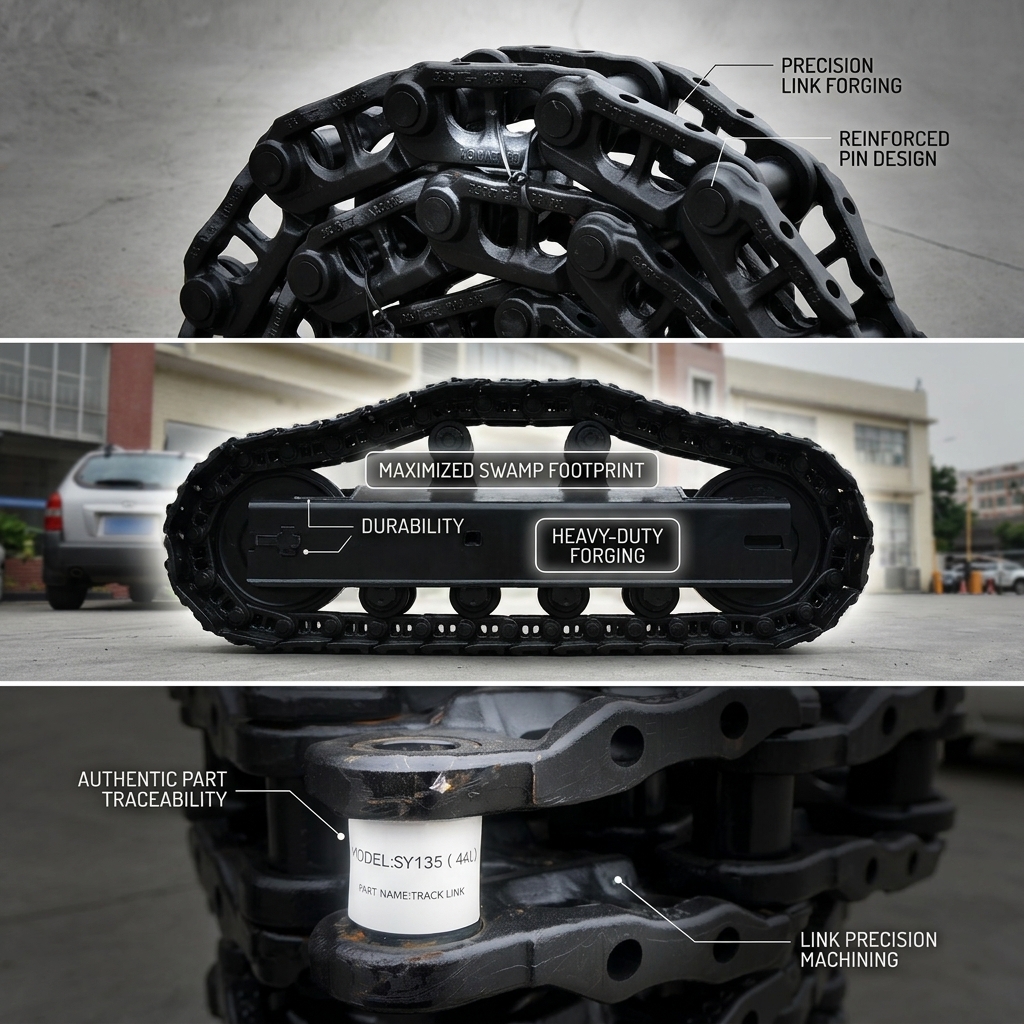 Quality 14Y-32-11110 High Manganese Steel Swamp Track Shoe for Komatsu D60P D65P D65PX for sale