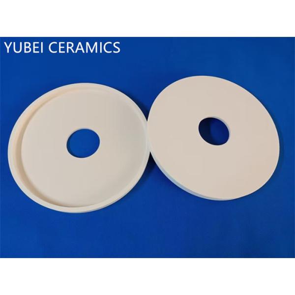 Quality Industrial Mechanical Alumina Ceramic Rings White Wear Resistant for sale