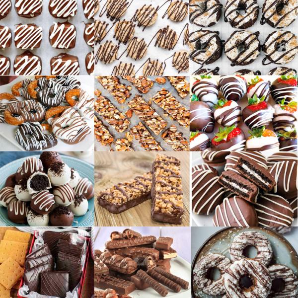 Quality Zigzag Chocolate Decorator Machine Chocolate Enrober Machine Automatic for sale