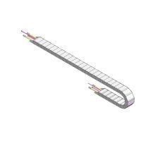 Quality Stainless Steel Protection Cable Drag Chain Wire Carrier For Machine Metal Cable for sale