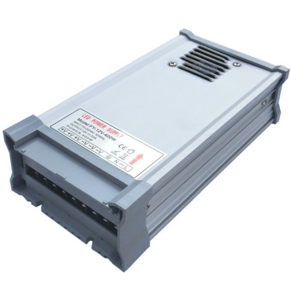 Quality 400W Aluminum Alloy C-Power Outdoor Power Supply 110V 220V AC DC 12V 24V 33A IP44 for sale