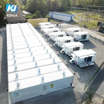 Quality KonJa Liquid Cooling ESS 5.015MWh Container Energy Storage System Grade A for sale