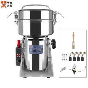 Quality Speed 25000rpm Stainless Steel Grain Grinder Overheat Protection Easy Clean for sale