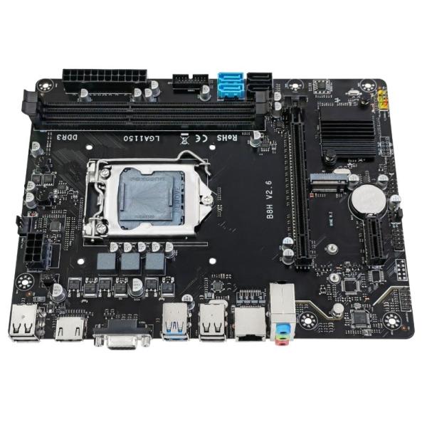 Quality custom motherboard design and production M.2 NVME DDR3 INTEL H81 Chipset Motherboard LGA1150 MATX Board To Intel Core 4th Gen for sale