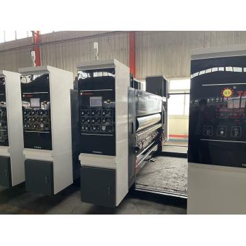 Quality 1200mm Automatic Flexo Printing Slotting Die Cutting Folding Gluing Strapping for sale