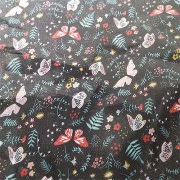 Quality 56gsm Printed 210t Polyester Taffeta Fabric 63dX63d for sale