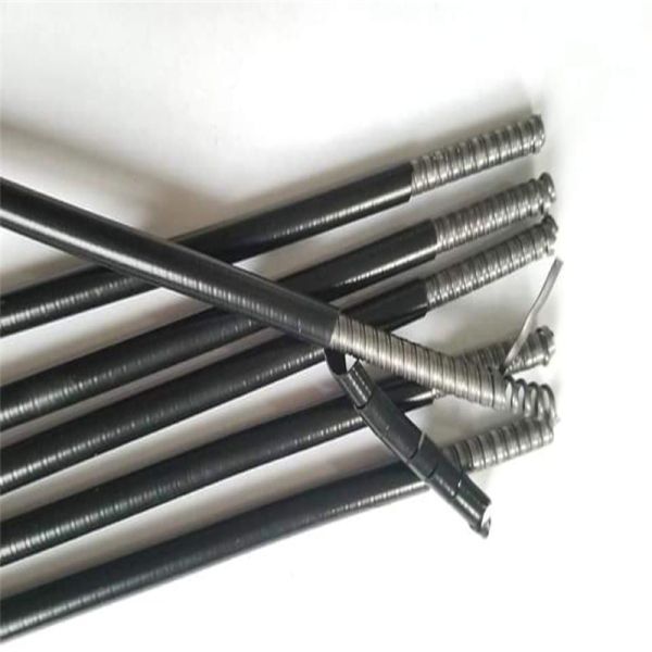 Quality 7mm Rubber Double Spiral Cable Outer Casing Steel Plastic Material for sale