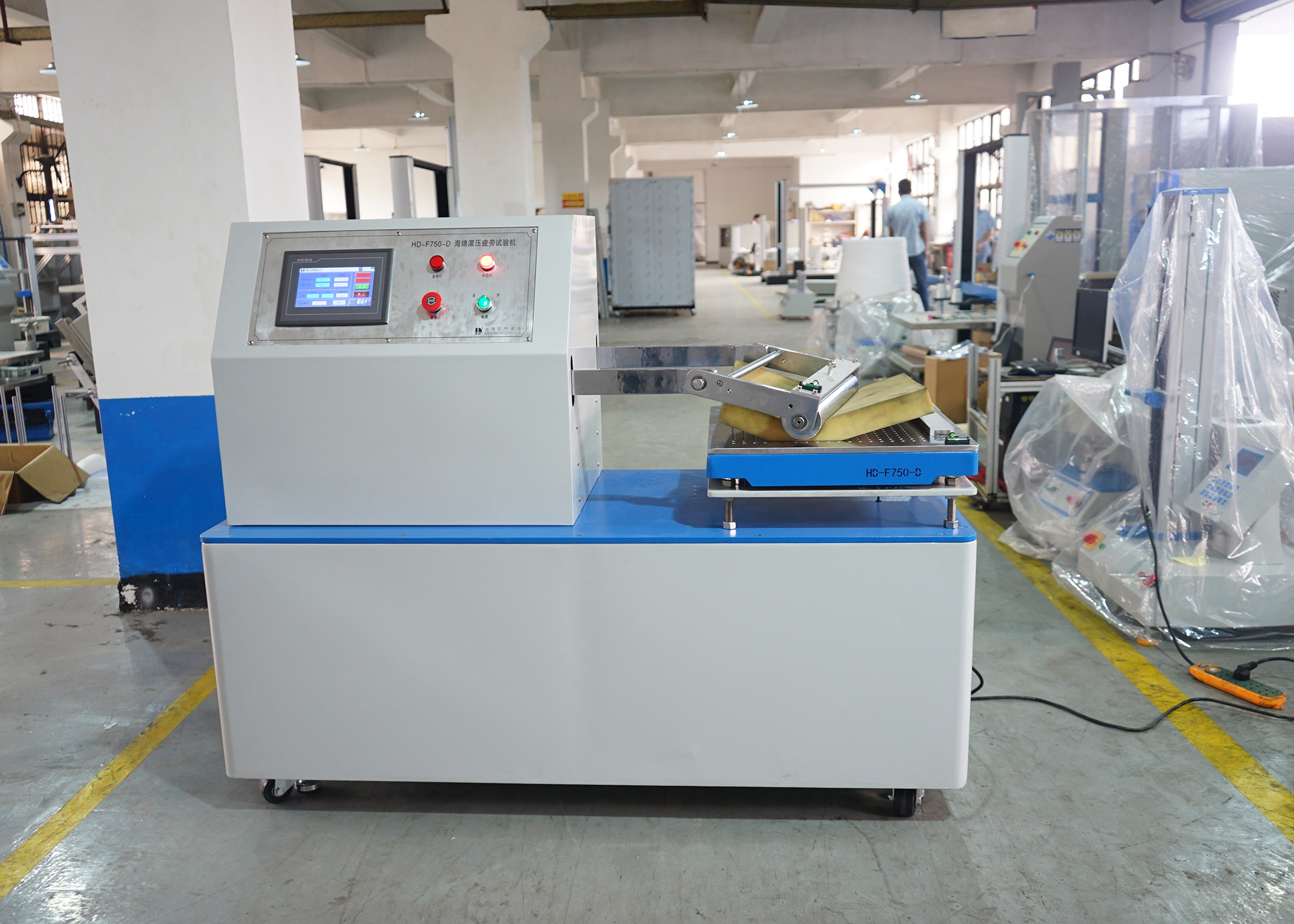Foam Roller Shear Test Machine