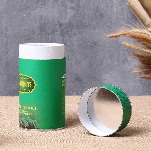 Quality Cylinder Composite Paper Tube Blister Inserted laminated Pantone Printing for sale
