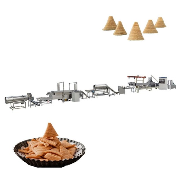 Quality Extruder Corn Flour Fried Snack Production Line 380V-440V for sale