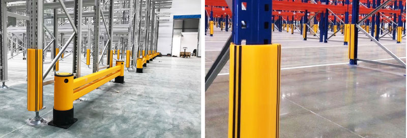 Racking Upright Protectors  Rack End  Protector Guard  Warehouse Safety Bollard