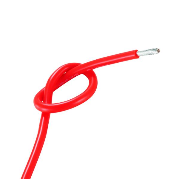 Quality AWM3122 26AWG Fiberglass Braided Insulated Wire Tinner copper UL 758 for sale