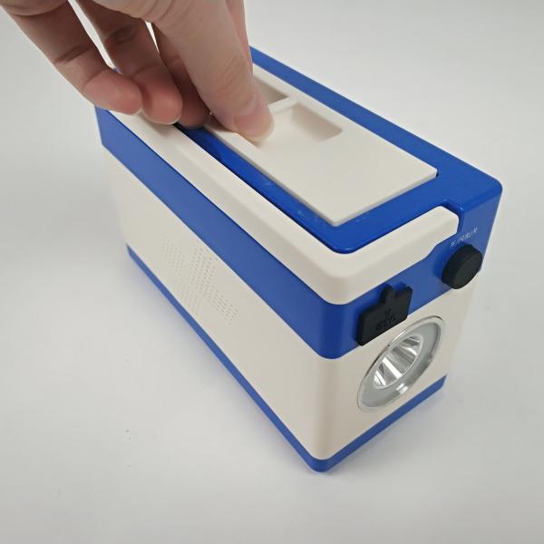Quality 2W Emergency Aluminum Fuel Cell Battery LED Generator Light for sale